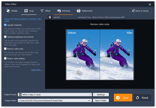 Las 5 mejores aplicaciones de conversión de resolución de video